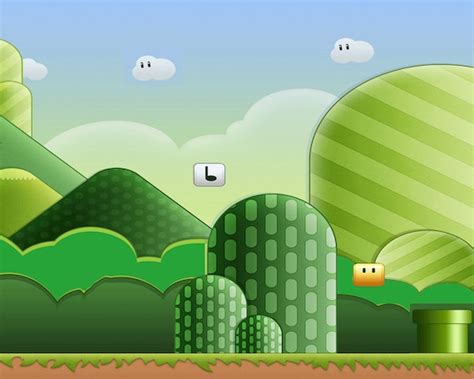 Super Mario World Backgrounds