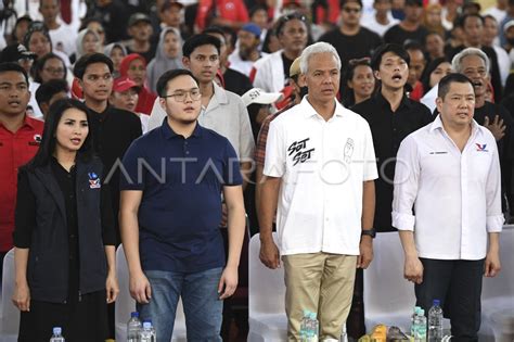 Deklarasi Apmiso Dukung Ganjar Mahfud ANTARA Foto