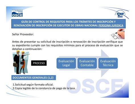 Guia De Inscrip Renov De EE Nac PJ RENOVACIN DE INSCRIPCIN DE