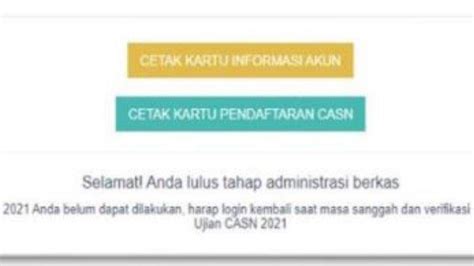 Cara Cek Hasil Seleksi Administrasi CPNS 2023 Yang Diumumkan Hari Ini