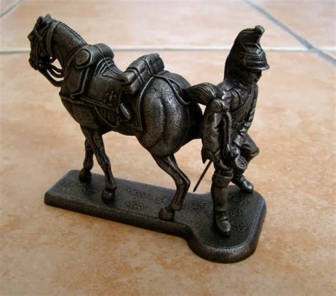 LA GRANDE ARMÉE napoléonienne Dragon et son cheval Edition Atlas EUR 9