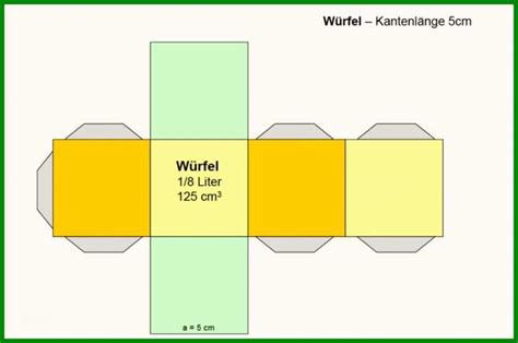 Geometrische Körper Basteln Würfel Quader Prisma Vorlage Ideen