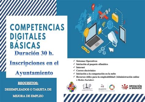 Competencias digitales básicas Ayuntamiento de Cabeza la Vaca