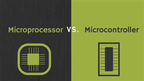 Differences Between Microprocessor And Microcontroller