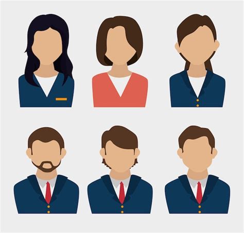 Recursos humanos ilustración vectorial Vector Premium