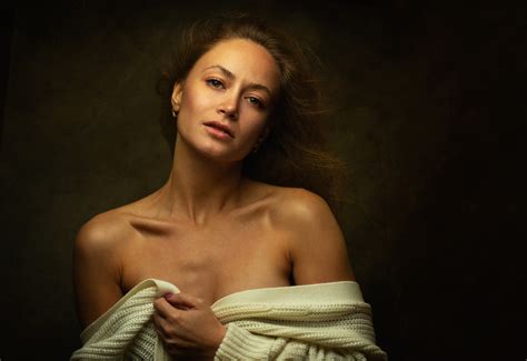 Zachar Rise Women Brunette Long Hair Wind Looking At Viewer Brown Eyes