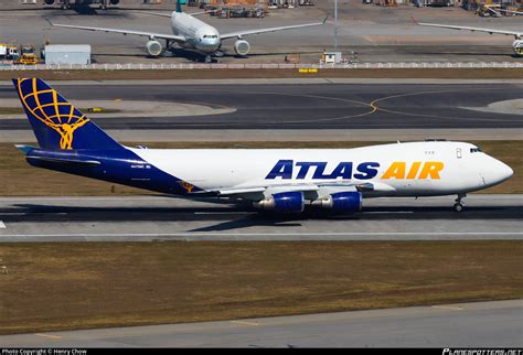 N475MC Atlas Air Boeing 747 47UF Photo By Henry Chow ID 1384887