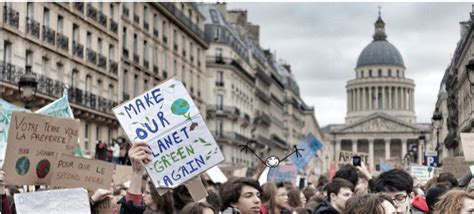 Jóvenes contra el cambio climático de la convicción a la palabra y de