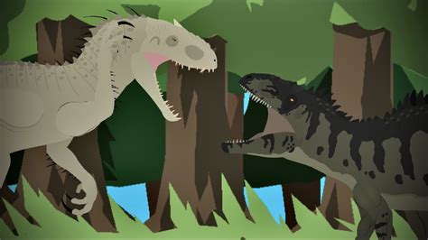 Indominus Rex Vs Giganotosaurus Battle Of The Apex Predators YouTube