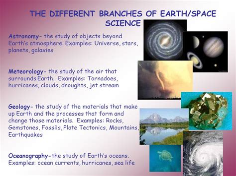 Branches Of Earth Science