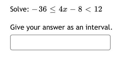 solved 3 2 1 0 2 3 write the interval using interval