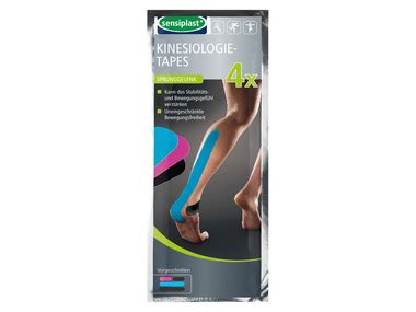 Sensiplast Kinesiologie Tapes Vorgeschnitten Wasser