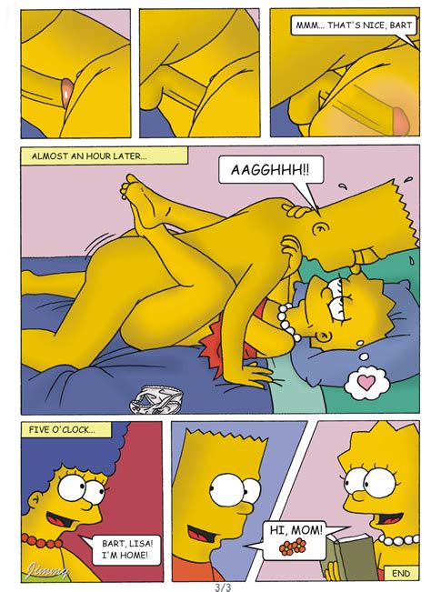 Rule 34 Bart Simpson Brother And Sister Comic Female Human Incest Jimmy Artist Lisa Simpson
