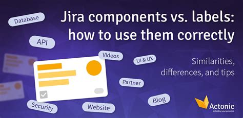 jira components vs labels how to use them correctly actonic unfolding your potential