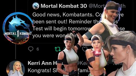Mortal Kombat 1 Did Kerry Hoskins Confirms She S Playing A Version Of