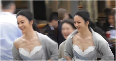하얀색 드레스 입고 해맑게 칸 거리 질주하는 여배우너무 사랑스럽잖아 영상 위키트리