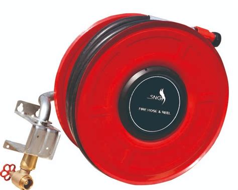 33mm X30m Manual Swing Fire Hose Reel With Lpcb En671 Certificate