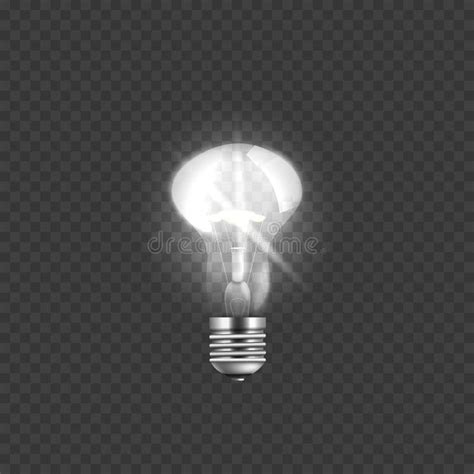 Realistic Incandescent Light Bulb Stock Illustrations Realistic