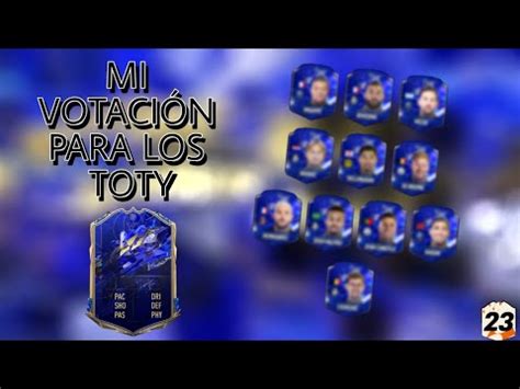 MI VOTACIÓN PARA LOS TOTY SMOQ GAMES 23 PACK OPENER YouTube