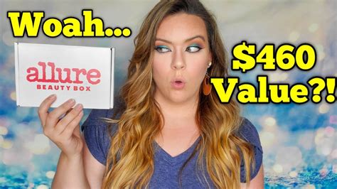 Allure Beauty Box August 2021 Unboxing YouTube