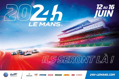 D Couvrez Laffiche De La E Dition Des Heures Du Mans H