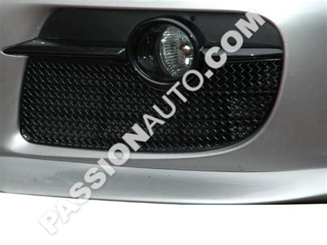 Grilles De Protection Noires Kit Complet Calandre Pare Chocs AV 987