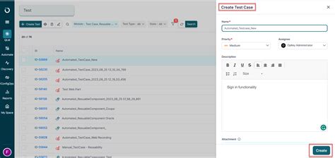 creating automated test case in qlm