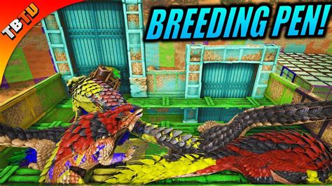 THE BEST THORNY DRAGON BREEDING PEN THORNEY DRAGON MUTATIONS Ark