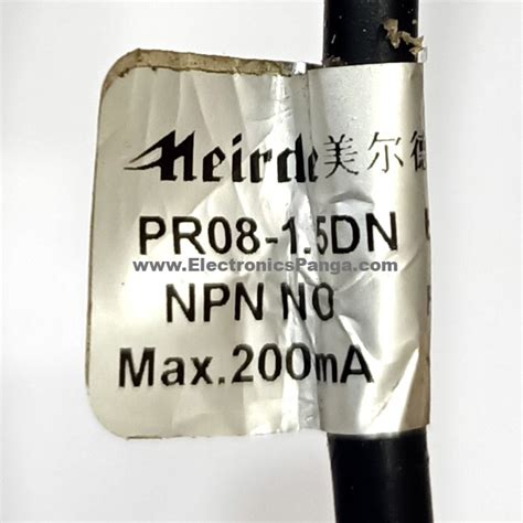 PR08 1 5DN 12 24V DC NPN 3 Wires Inductive Proximity Sensor S39 Star