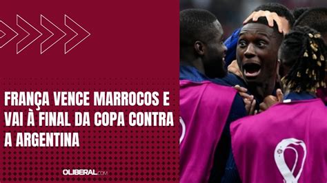Fran A Vence Marrocos E Vai Final Da Copa Contra A Argentina V Deo