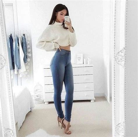 Tips Para Posar Al Tomarte Una Selfie En El Espejo Denim Fashion
