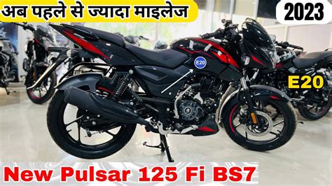 Ye Hai Ki New 2023 Bajaj Pulsar 125 Fi BS7 E20Split Seat Price