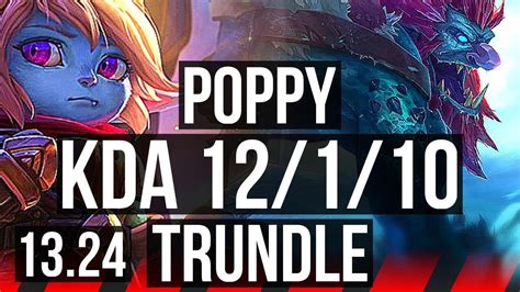 Poppy Vs Trundle Top Rank Poppy Legendary Games