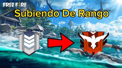 Subiendo De Rango Free Fire YouTube