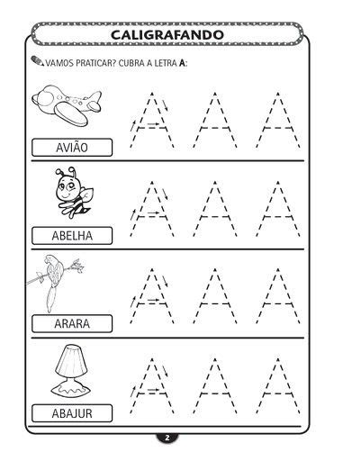 Atividades Vogais Pontilhadas Para Imprimir Educa O Infantil