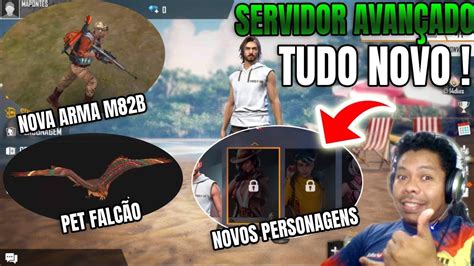 TESTANDO O SERVIDOR AVANÇADO NOVO PERSONAGEM WOLFRAHH NOVO MODO