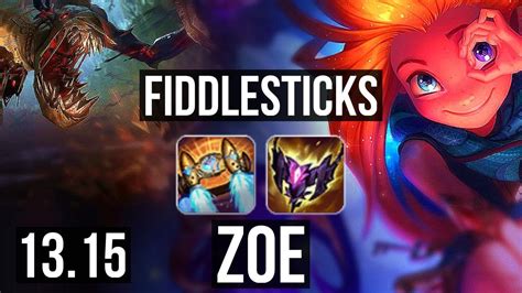 Fiddle Vs Zoe Mid Rank Fiddle Games Godlike Tr