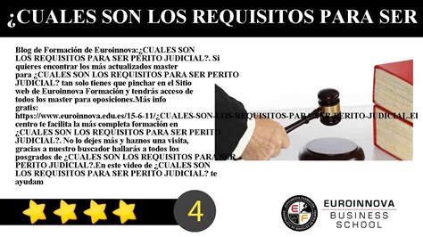 Requisito para ser perito Guía COMPLETA para cumplirlos