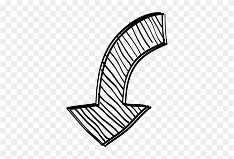 Pin Single Doodle Arrow Clip Art Arrow Sketch Png Free Transparent