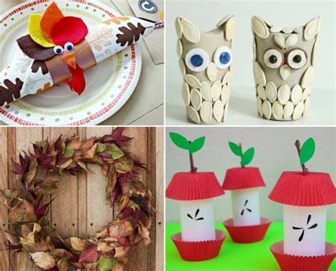 Basteln mit Klorollen im Herbst 4 schöne Ideen für Kinder Erwachsene