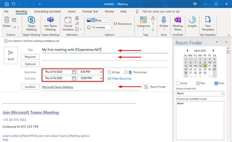 How To Create A Teams Meeting In Microsoft Teams Printable Online