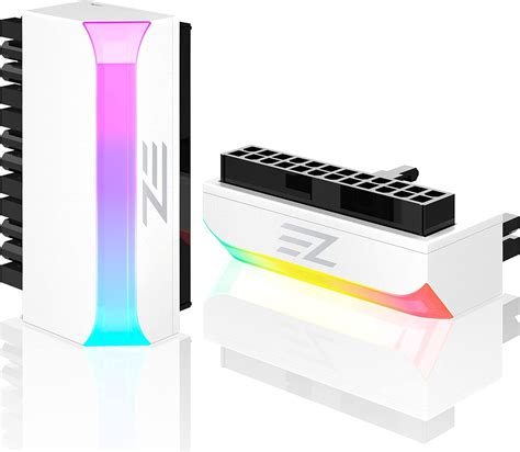 Ezdiy Fab Atx Pin Degree Power Connector Adapter V Pin Argb