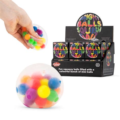 Scrunchems Bright Balls Squish Ball One For Fun