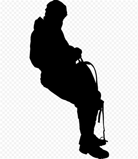 Silueta Masculina Humano Comportamiento Negro M Blanco Y Negro Png