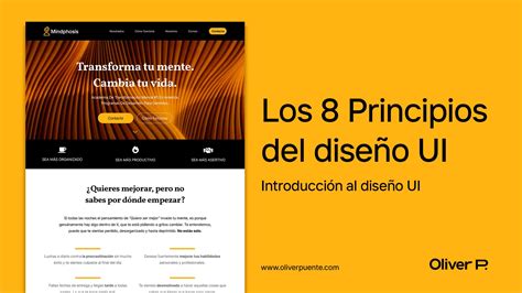 Los 8 Principios del diseño UI Introducción al diseño UI