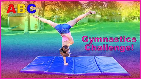 Abc Gymnastics Challenge Youtube
