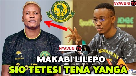 Video Ally Kamweee Afunguka Ukweli Usajili Wa Makabi Lilepo Yanga