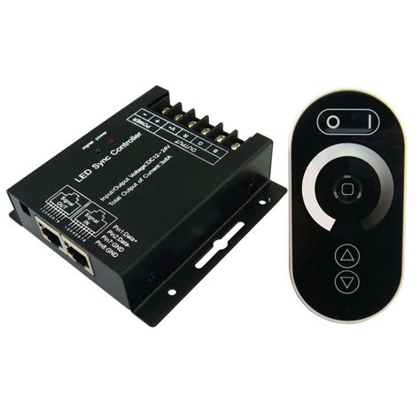 12V 24V 24A LED Sync Dimmer With Touch Remote Mjjcled