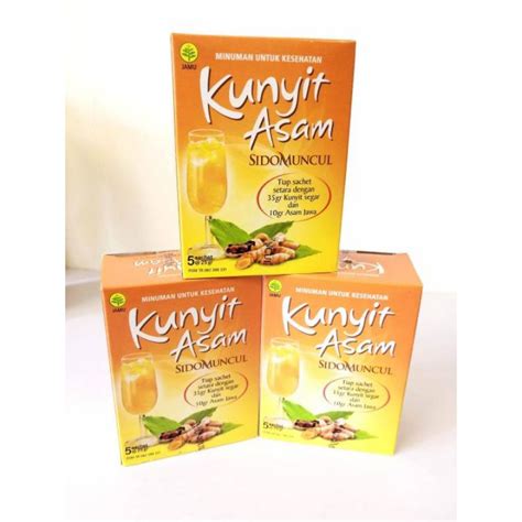 KUNYIT ASAM SIDO MUNCUL MINUMAN KESIHATAN Shopee Malaysia