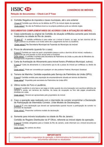 Rela O De Documentos
